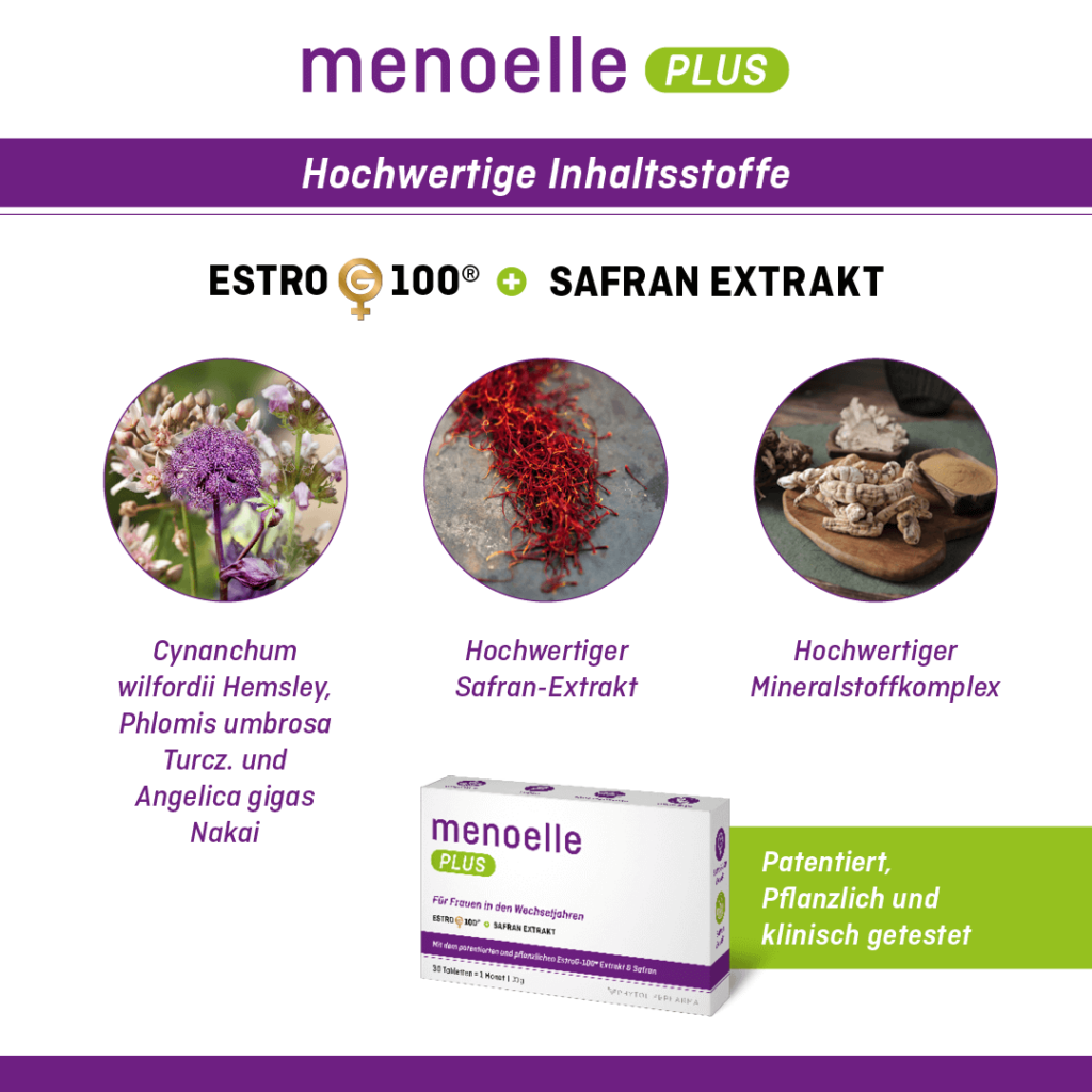 menoelle® – Tabletten mit EstroG-100® in den Wechseljahren